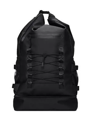 Rains Texel Mountaineer Coated-shell Backpack - Black