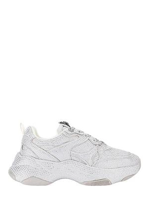 Kurt Geiger Starlight Suede Trainers - Silver