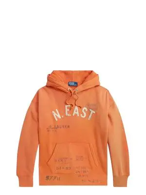 Polo Ralph Lauren Fleece Graphic Hoodie - Orange