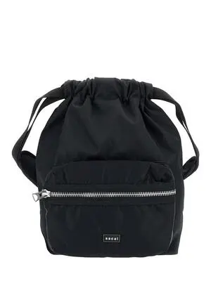 Sacai Sacai Pocket Knapsack Backpack Nero