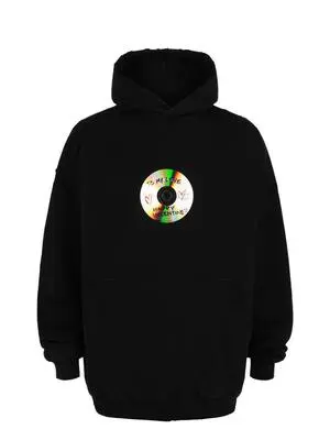 BALENCIAGA Balenciaga Val To My Love Hooded Sweatshirt