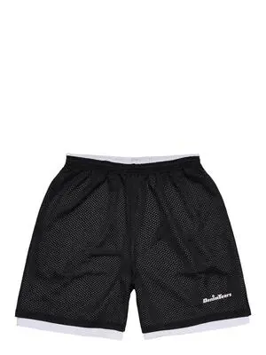 DENIM TEARS Sport Double Layer Mesh Short - Black