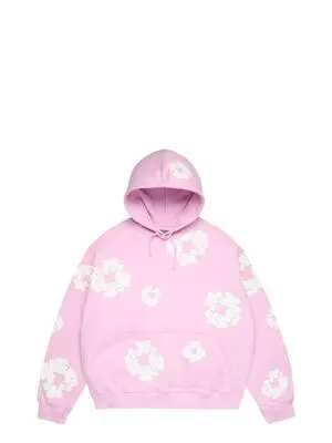 DENIM TEARS Powder Cotton Wreath Hoodie Pink