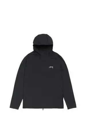 StÜssy Hooded Rash Guard - Black