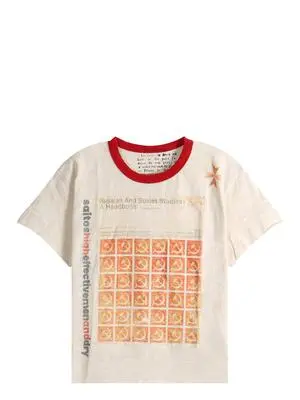 SAITOS Silent System Tee - Cream