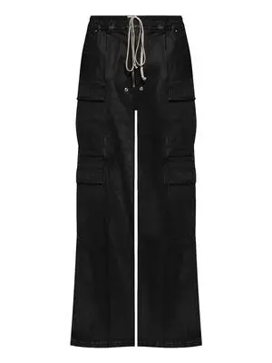 Rick Owens Jumbo Belas Cargo Trousers - Black