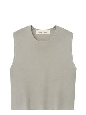 Fear Of God Rib Knit Crop Top - Grey