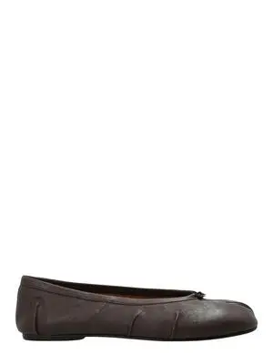 MAISON MARGIELA Tabi Ballerina Shoe - Tan