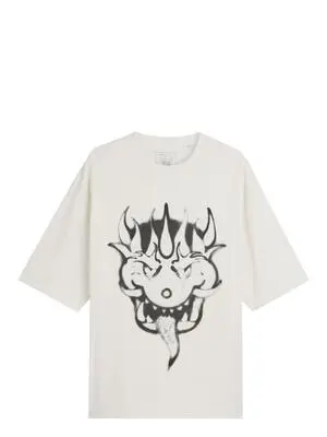 Y3 Gfx Short-sleeve Tee - White