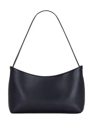 THE ROW The Row Alma Baguette Bag Black