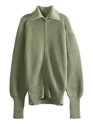 RIER RIER Utility Cardigan Charbon Felted