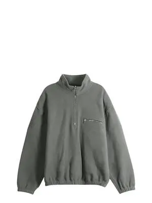RIER Polar Fleece Zinc Fleece - Grey