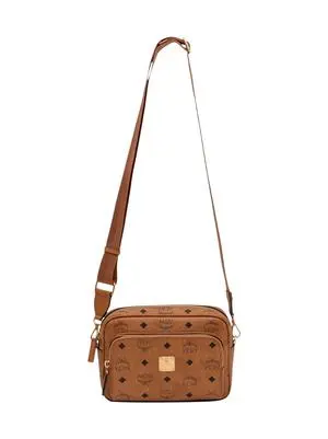 Mcm Aren Vi Crossbody - Tan