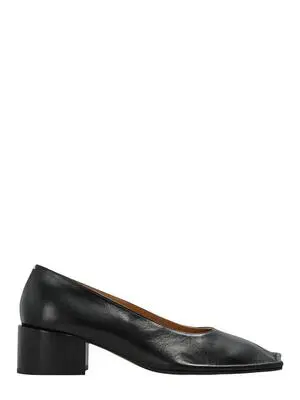 MAISON MARGIELA Piped Pumps H45 Court Shoe - Black