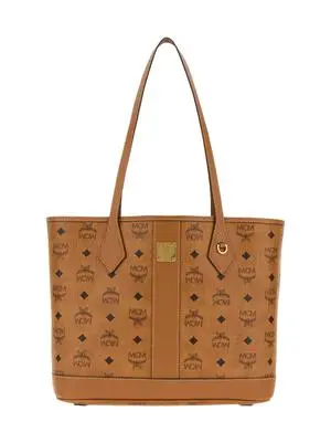 Mcm Liz Vi Shopper Bag - Tan