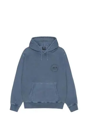StÜssy Wear Pigment Dyed Hood - Blue