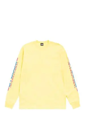 StÜssy Blade Long-sleeve T-shirt - Yellow