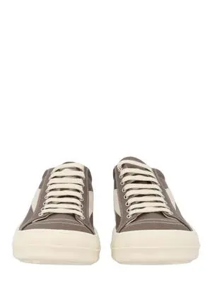 Rick Owens RICK OWENS DRKSHDW Low-Top Canvas Sneakers Grey