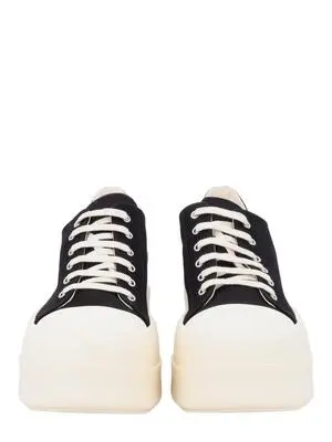 Rick Owens RICK OWENS DRKSHDW Platform Lace-Up Sneakers Black