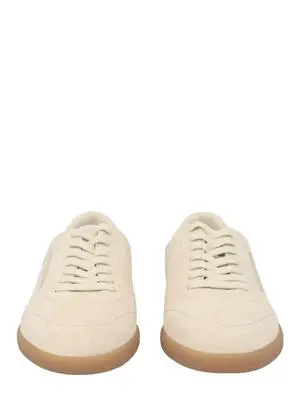 Zegna ZEGNA Leather Low-Top Sneakers Ivory