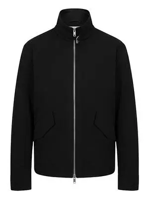 Studio Nicholson Cotton Zip-thru Jacket - Black