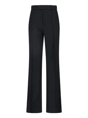 NILI LOTAN NILI LOTAN Tailored Wide-Leg Wool Trousers
