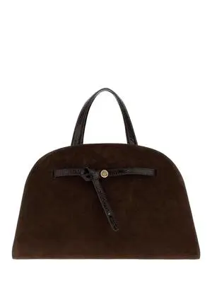 Tory Burch Suede Romy Handbag - Brown