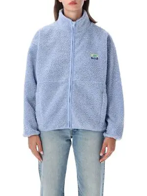 American Vintage Fleece Zip Jacket - Blu