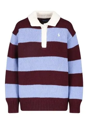 POLO RALPH LAUREN POLO RALPH LAUREN Wool-Blend Striped Sweater