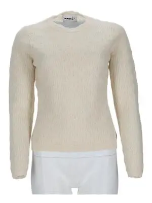 MARANT ETOILE Textured Knit Sweater - Beige