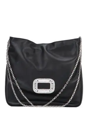 ROGER VIVIER Pilgrim Pocket Mini Clutch - Nero