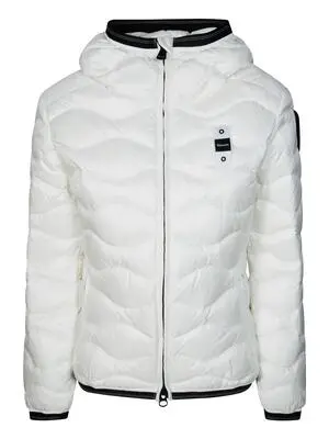 BLAUER. Camelia Puffer Jacket - Bianco