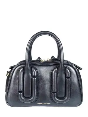 Marc Jacobs Structured Bowler Top-handle Handbag - Nero