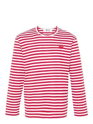 PLAY COMME DES GARCON COMME DES GARÇONS PLAY Emblem Heart Cotton T-Shirt