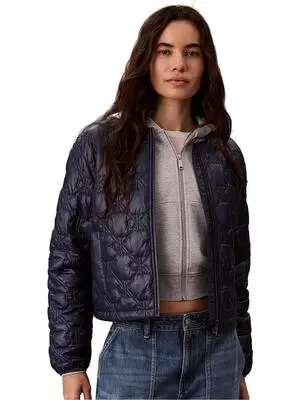 Calvin Klein Monogram Quilted Liner Jacket - Blue Nights