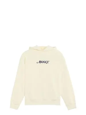 AWAKE Classic Logo Pullover Hoodie - Cream
