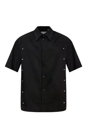 Off-White Logo-print Short-sleeve Shirt - Black