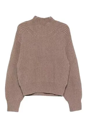 Soeur Flamand Ribbed-knit Sweater - Neutrals