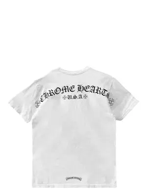 Chrome Hearts Usa Script-print T-shirt - White