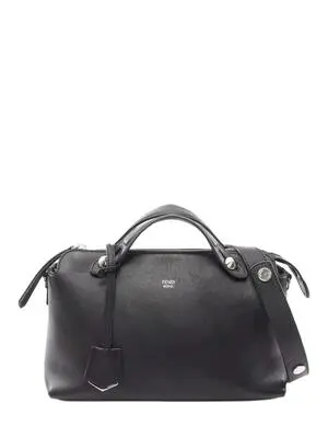 Fendi Medium Leather The Way Satchel - Black