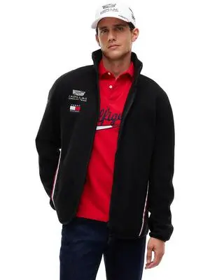 Tommy Hilfiger Cadillac F1 Team Replica Fleece Jacket - Black
