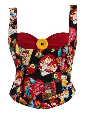 28NATELIER The Valentine Corset-Inspired Top