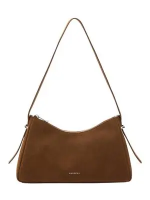 Marhen.j Solene Vegan Suede Shoulder Bag - Brown