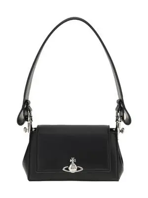 VIVIENNE WESTWOOD Hazel Small Shoulder Bag - Black