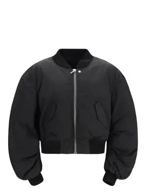 RICK OWENS RICK OWENS Bomber Jacket With Gathered Sleeves