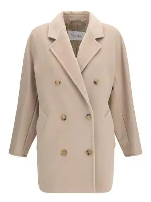 Max Mara Rebus Double-breasted Jacket - Beige