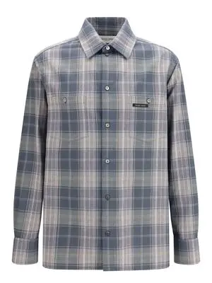 GOLDEN GOOSE Journey Checked Hirt - Multicolour