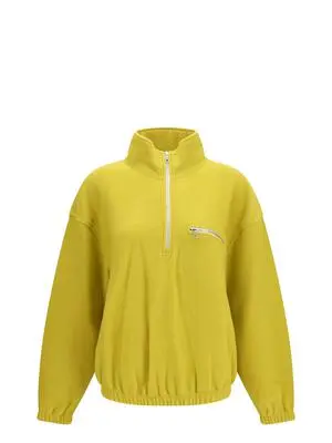 RIER Polar High-neck Zip Jacket - Yellow