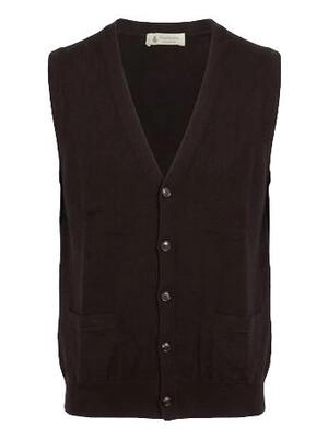 PIACENZA CASHMERE 1733 Cardigan Dark Size Cashmere - Brown