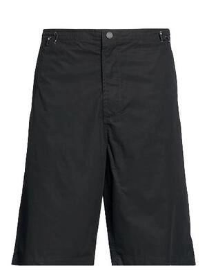 MAHARISHI Organic Cotton Bermuda Shorts - Black